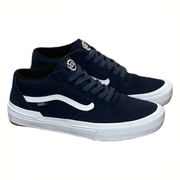 Vans Style 114 BMX Shoes Navy/White – Kings Rideshop